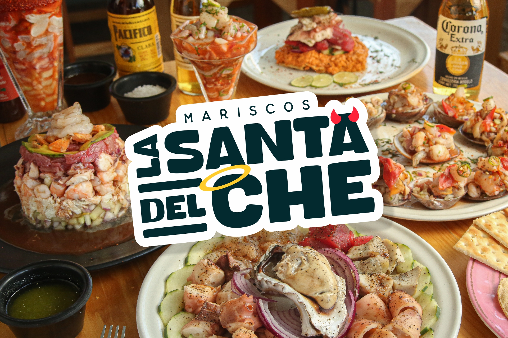 Menú Mariscos La Santa del Che