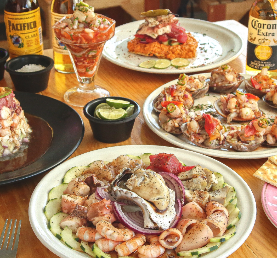 Menú Mariscos La Santa del Che