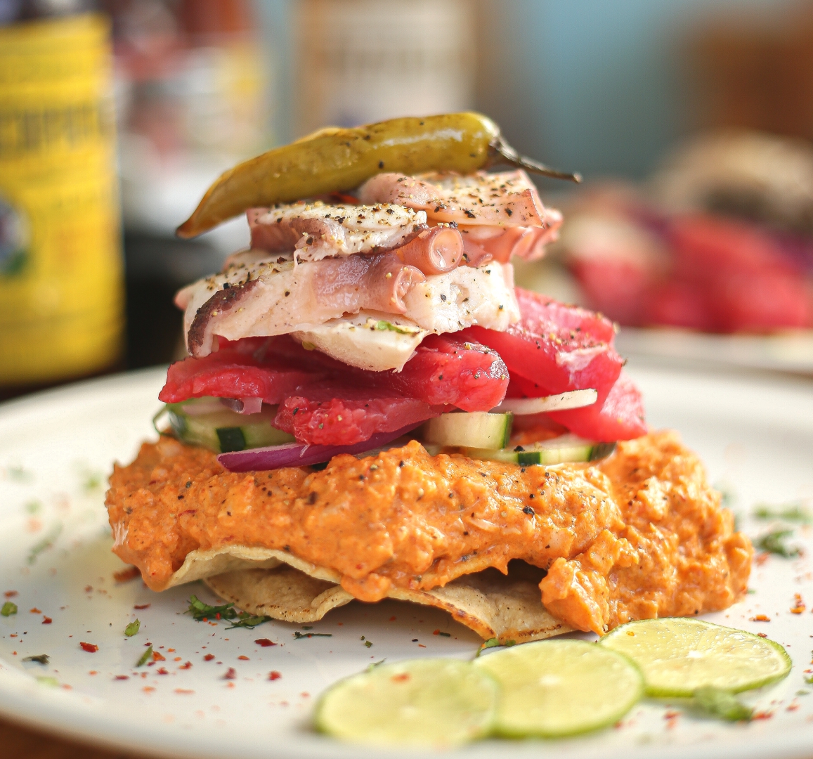 Menú Mariscos La Santa del Che